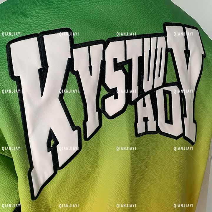 Custom Embroidery Patches Logo Designer Coat Winter Windbreaker