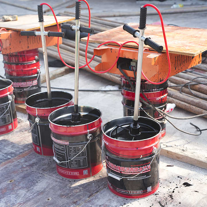 Non-curable rubber modified asphalt coating for waterproofing Non ...