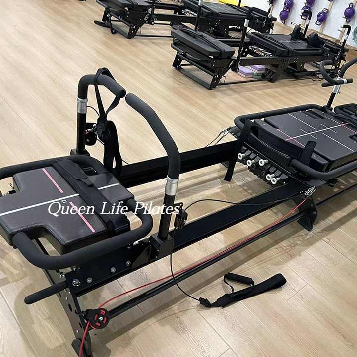 Megaree High End Workout Yoga Training Core Bed Black Aluminum Pilates ...