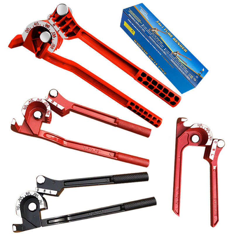3-in-1 Manual Inch Pipe Bender Three-slot Copper-aluminum Butler Tools ...