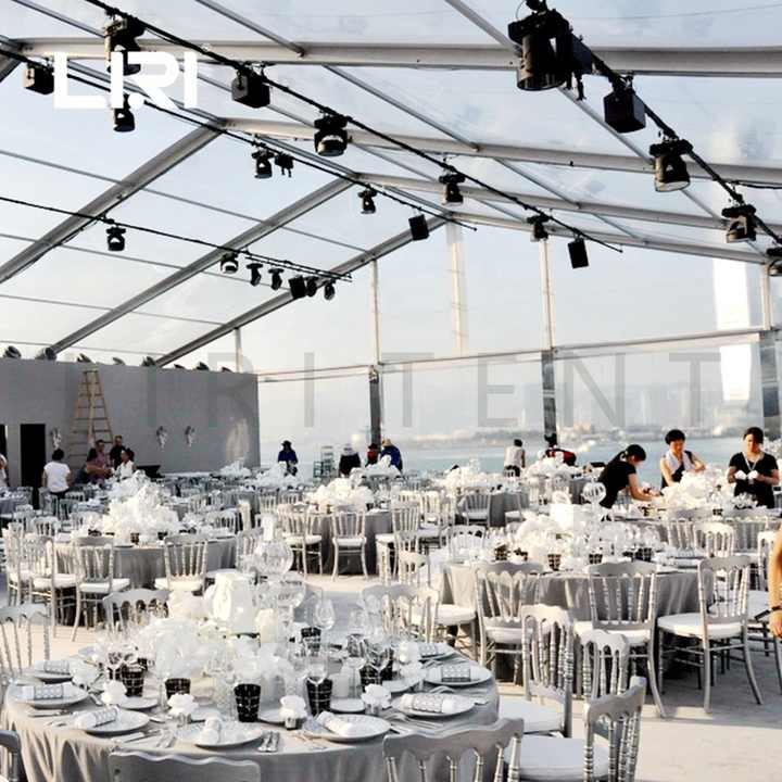 50x50m Large Outdoor Clear Permanent Luxury Concert Marquee Event Tents ...
