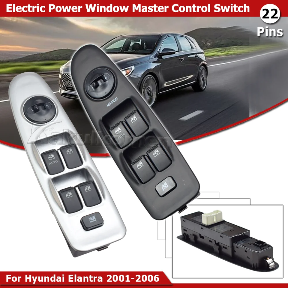 For Hyundai Elantra 2001-2006 Electric Power Window Master Control ...