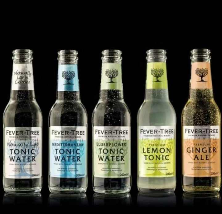 200ml Empty Glass Bottle Carbonated Sparkling Water 20cl Tonic Water ...