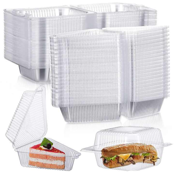 Transparent Food Packaging Boxes - Recyclable & Versatile