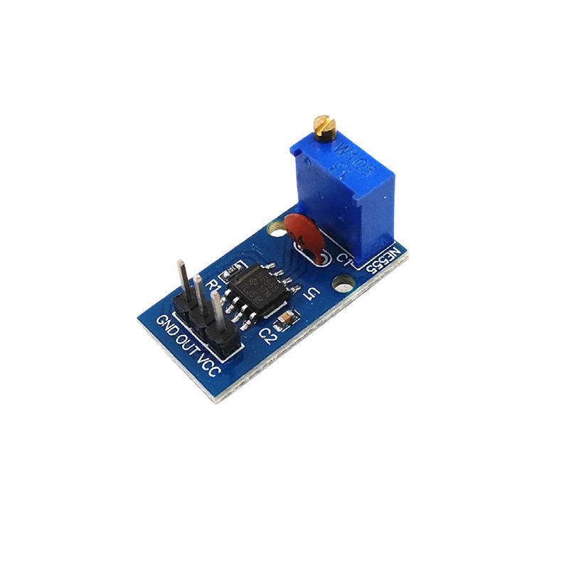 NE555 Pulse Generator, square Wave Rectangular Wave, Small signal ...