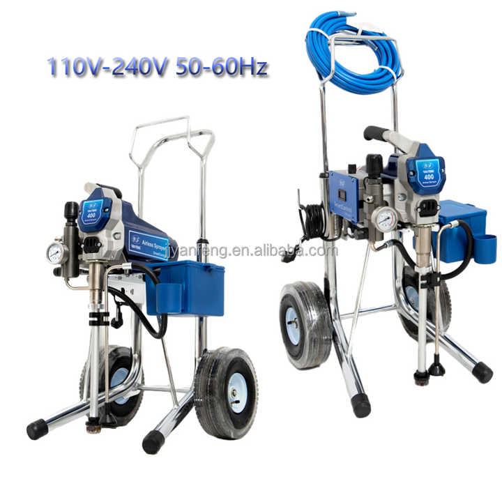 Yanfeng PT400 Elevated Airless Spraying Machine - 3000PSI