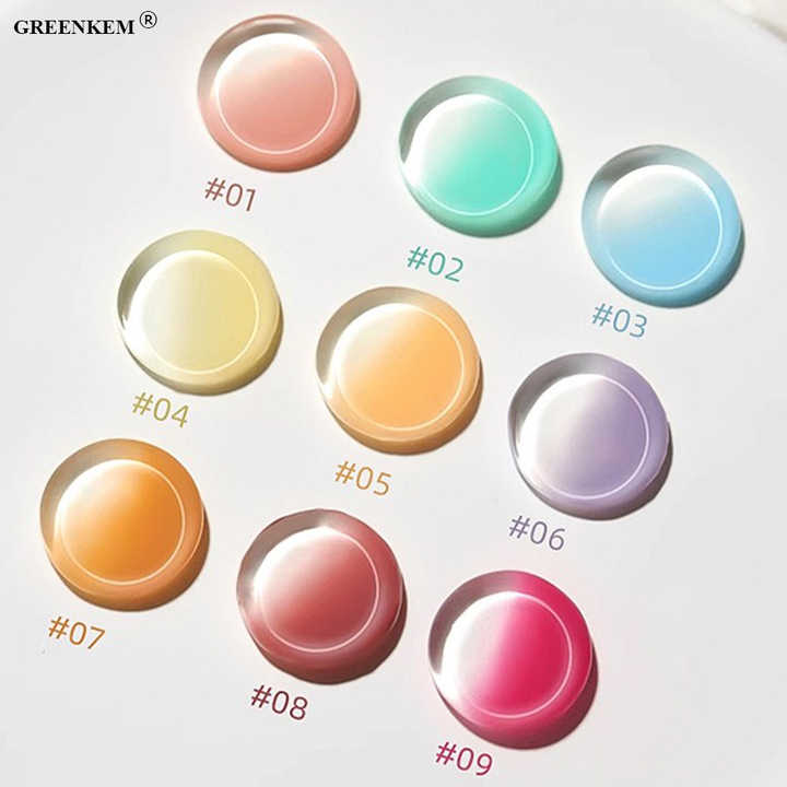 11 Colors Pat Painting Gel Gradient Soak Off Painted Dabbing Ombre UV ...