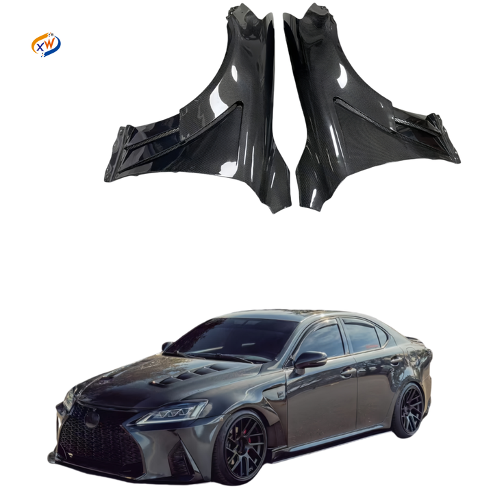 Lexus IS200 IS300 IS350 IS350C Carbon Fiber Fender Upgrade
