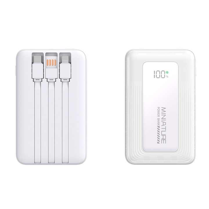 Power Bank 10000mAh 20000mAh 22.5W PD Fast Charging LED Display Battery ...