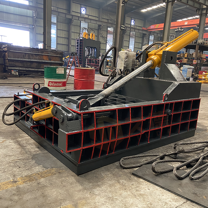 Hydraulic Alloy Scrap Metal Compactor Metal Baler Press Copper Chips ...