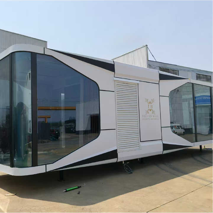 Luxury Container House Smart Capsule Mobile Movable Hotel with 2 ...