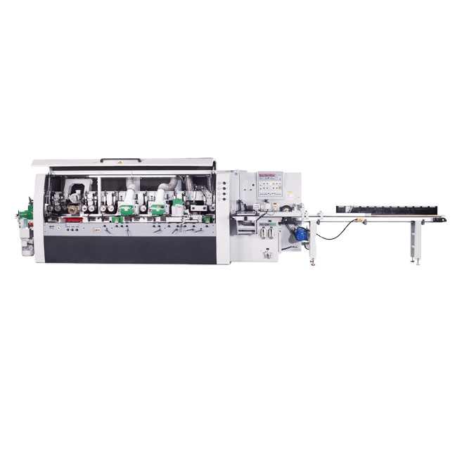 REIGNMAC 4-Head Four Side Planer Moulder Solid Wood Processing Machine ...