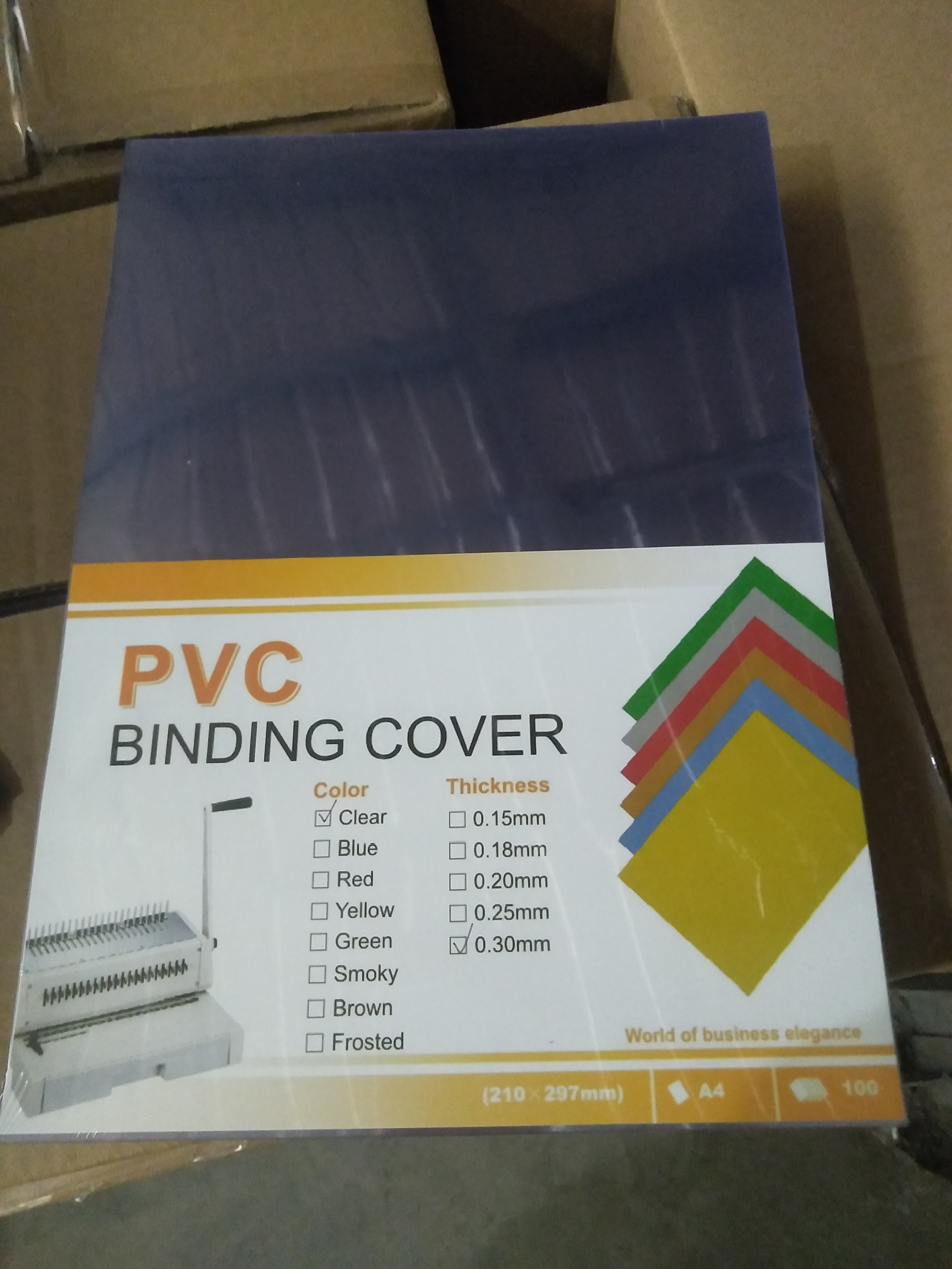 Buy In Bulk Clear Transparent PVC Cover Sheets Smooth Surface, Easy To ...
