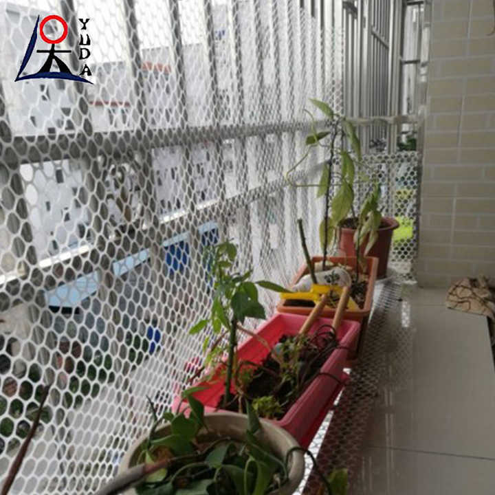 Factory HDPE plastic screen mesh white or green extruded pp flat ...