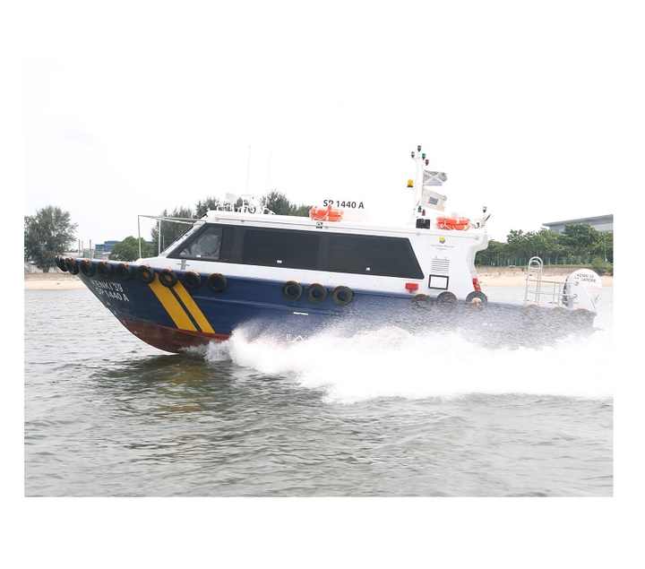 Grandsea 12m Aluminium Passenger Yacht New Water Taxi Crew Boat with ...