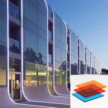 Transparent PC Roof Sheet Monolithic Poly Carbonate Transparency clear ...