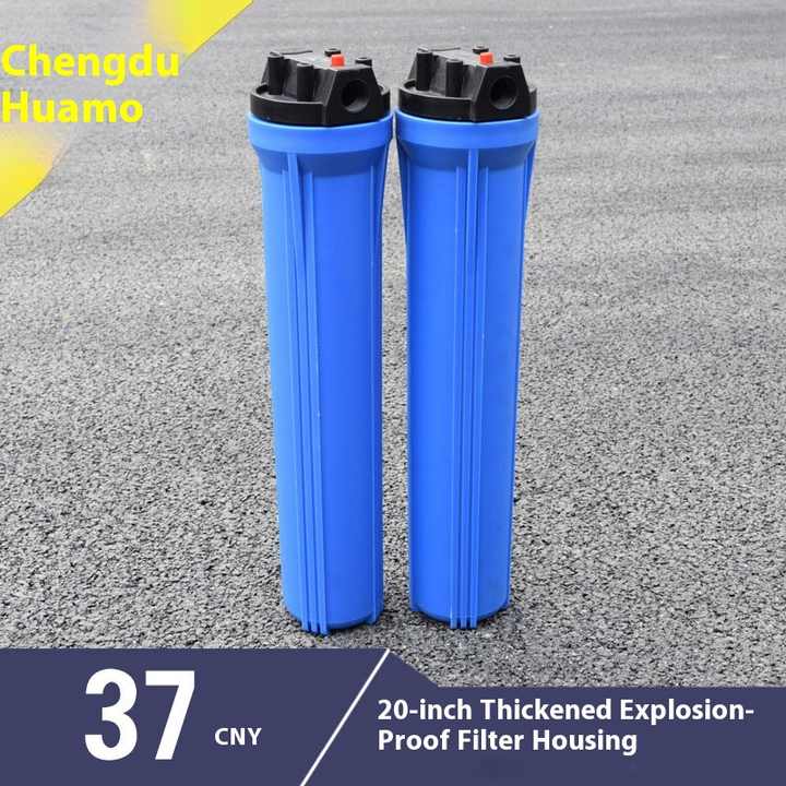 10 & 20 Inch Large Flow Blue Filter Bottle Big Fat Shell Filter Water ...