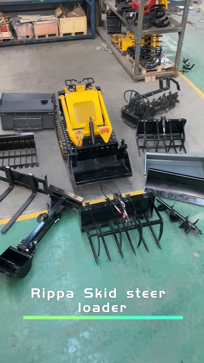 Rippa Mini Skid Steer Loaders - High Power & Versatility