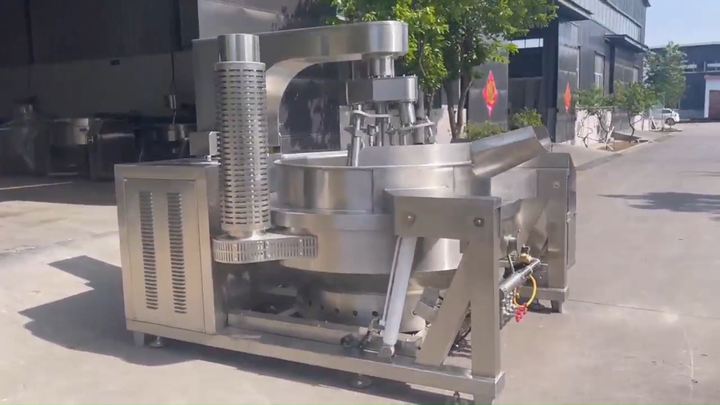 Multi-Stirrers Large Commercial Electric Planetary Meat Cooking ...