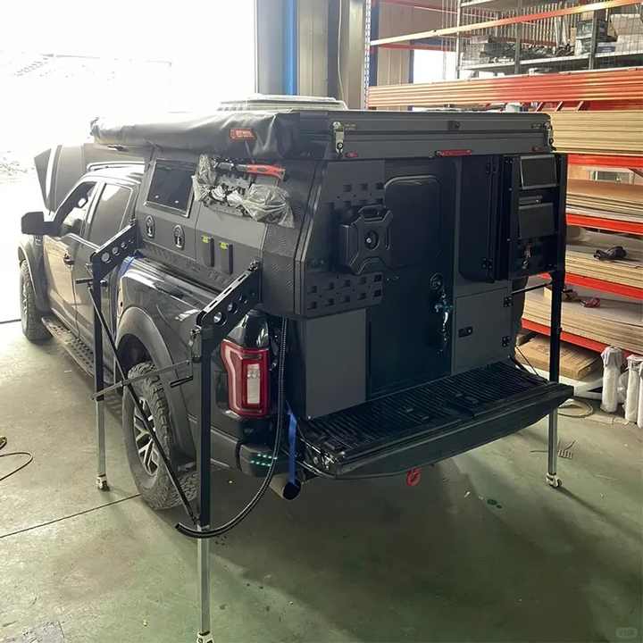 TP03 Truck Bed Topper - Durable Aluminum Canopy Camper