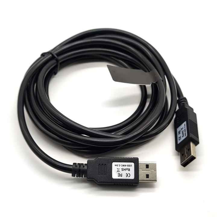 FTDI CHIP CABLE USB NMC-2.5M USB2.0 Male to USB 2.0 Male Null Modem ...