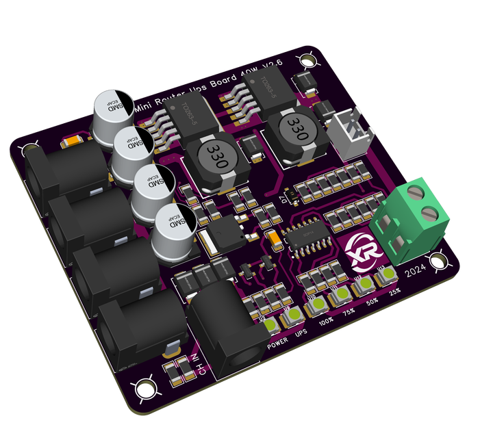 XR-DZ-302 Mini Router - 40W UPS Circuit Board Adapters