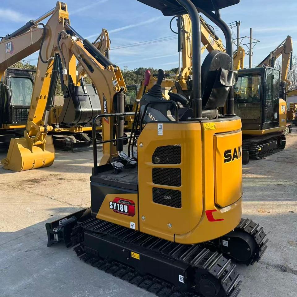 SANY Heavy Industry SY18U 2025 Model 1.9T Mini Excavator Yanmar Engine ...
