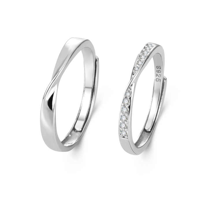 Wholesale Custom Open Rings Adjustable Women And Men S925 Sterling ...