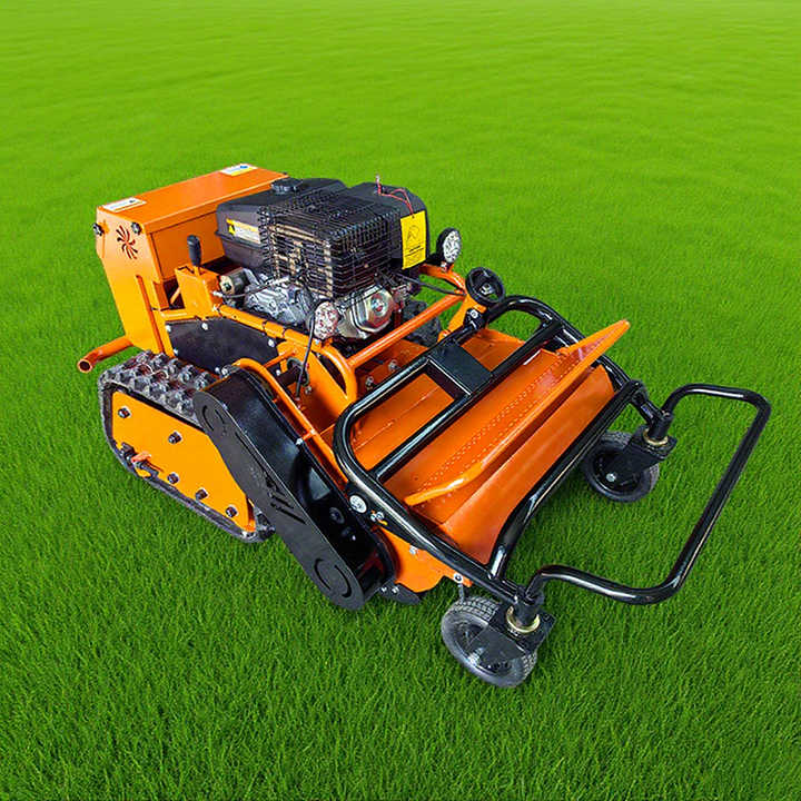 engine-powered track Mower Affordable Automatic Petrol And Diesel Lawn ...