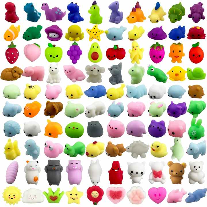 Mochi Squishy Toys for Stress Relief - Kawaii Cat & ODM