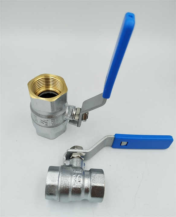 Euro Type Manual Operated DN8 to DN25 Female BSPP Thread Brass Ball ...