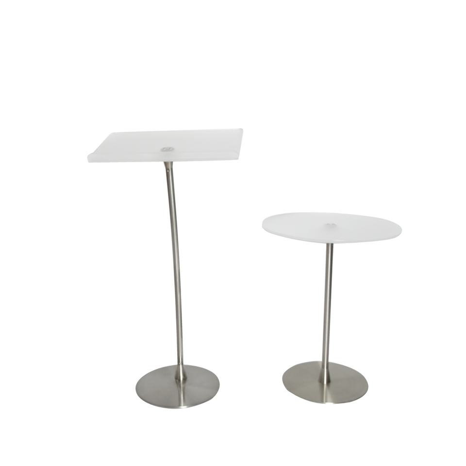 High Quality Frosted Curved Podium for Display & Events