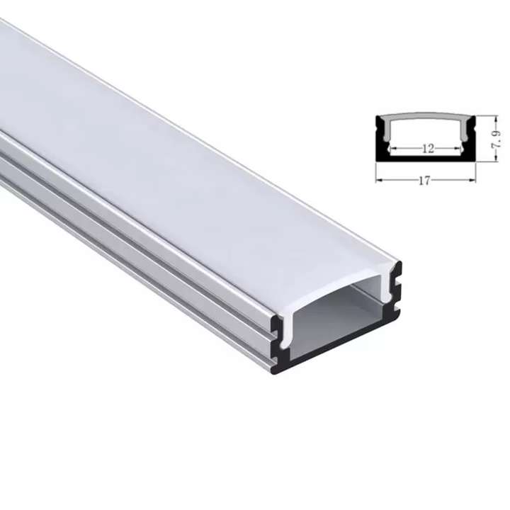 Free sample u shape aluminum LED channel opal diffuser cover alum Alloy ...