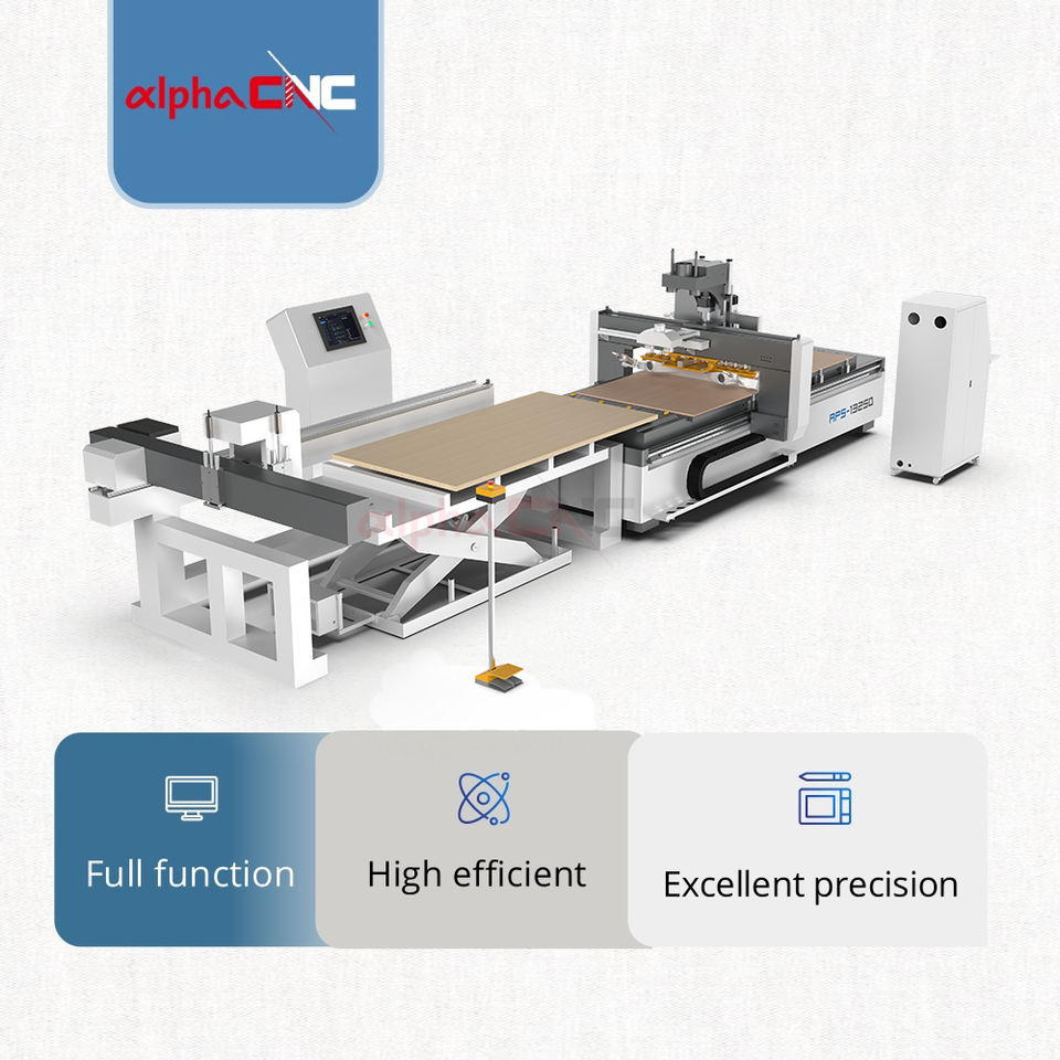 Professional 3 Axis ATC CNC Router for Furniture Production with Auto ...