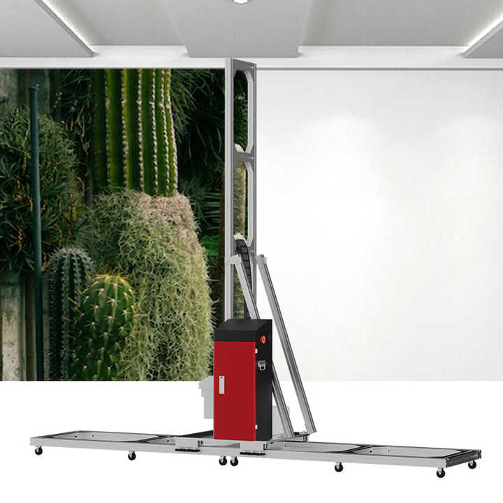 3D Vertical Mural UV Wall Inkjet Printer for Direct to Wall Printing