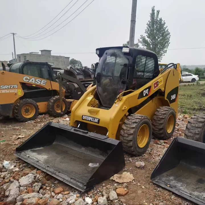 Japan Original Import Secondhand CAT246D Skid Steer Loader Best Price ...