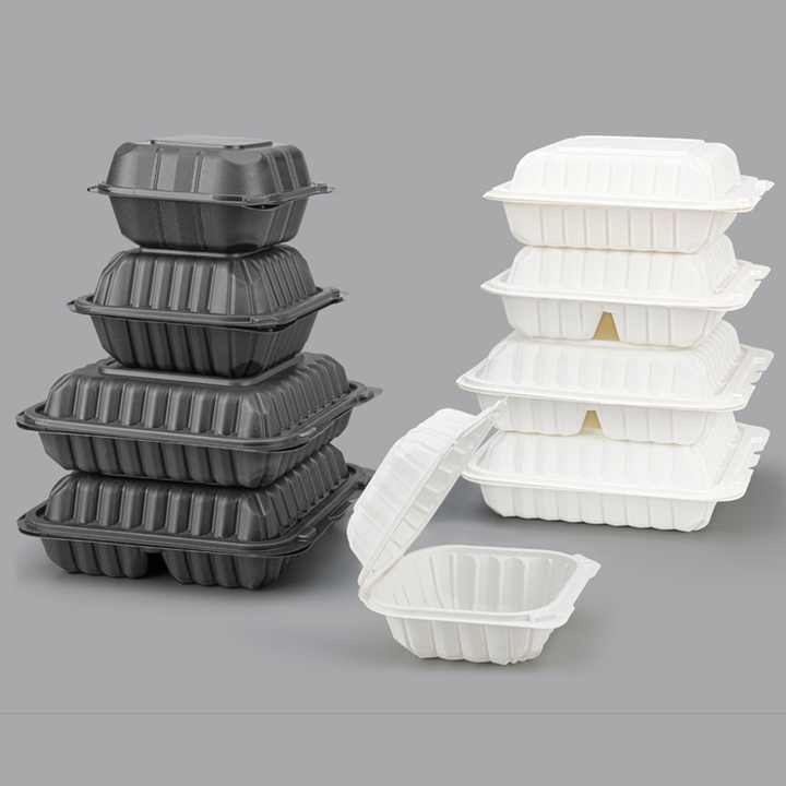 9x9 Inches Thickened Disposable Plastic Hamburger Box Lid