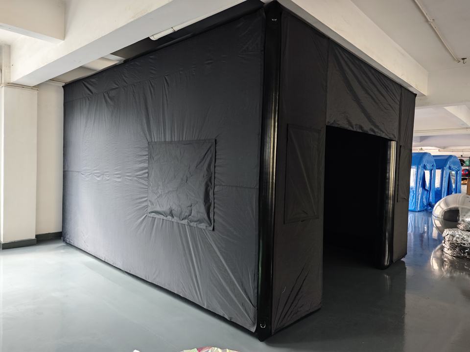 Inflatable Golf Simulator Enclosure with Practice Net, Outdoor ...