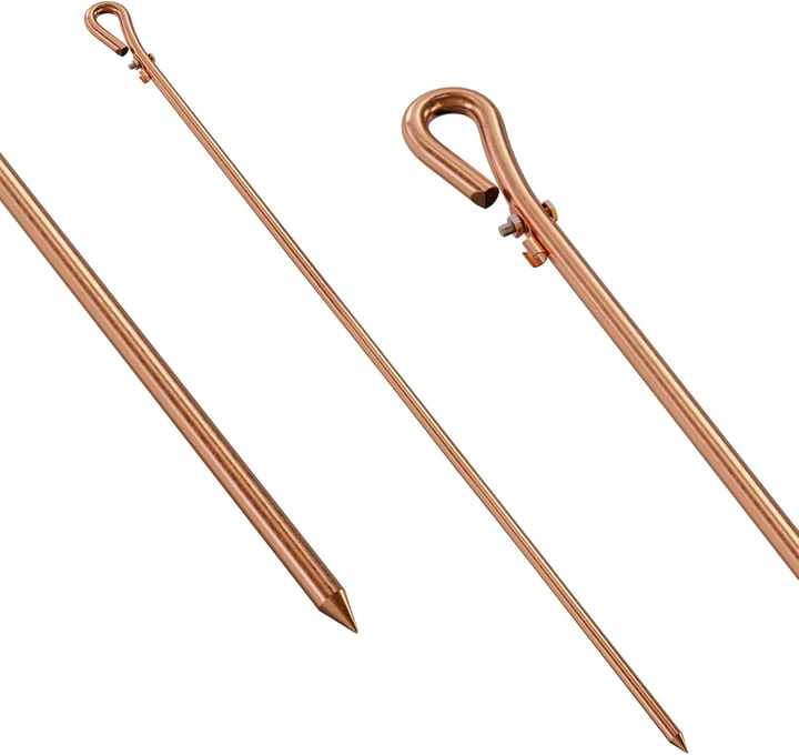 High Strength Corrosion-resistant Lightning Protection Grounding Copper ...