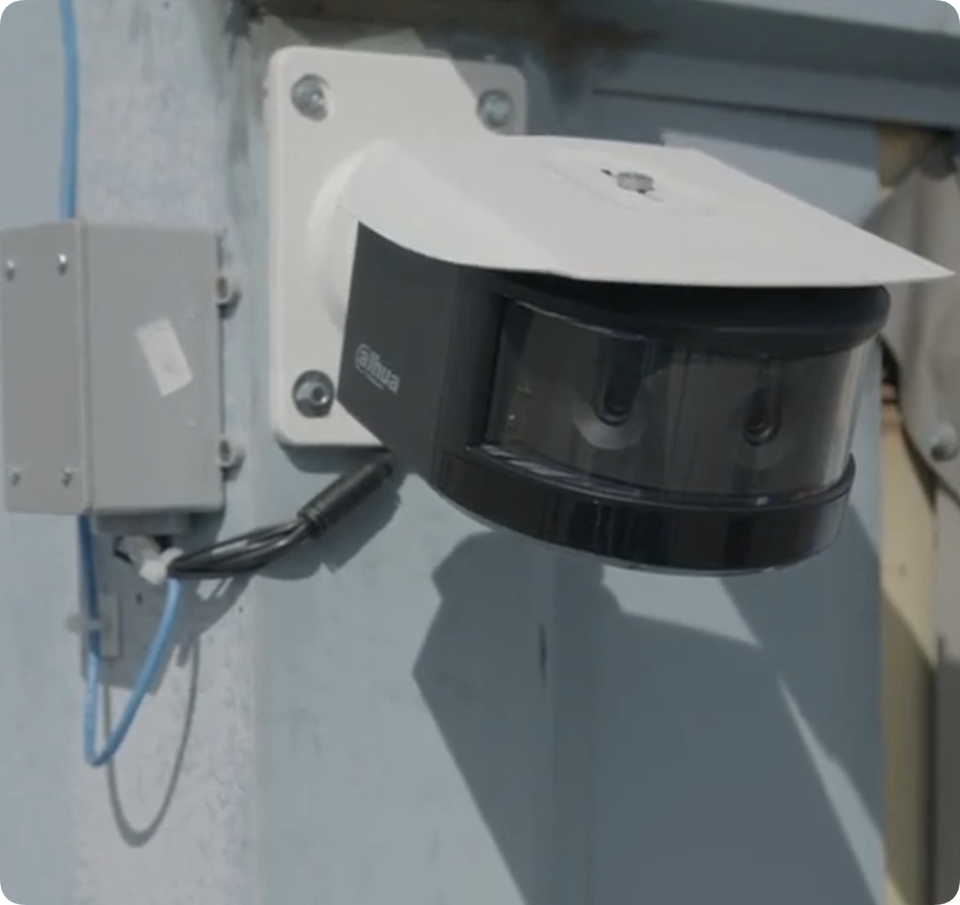 IPC-PFW81642-A180 Tripwire Intrusion 4 X 4 16MP Multi-Sensor Panoramic ...
