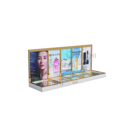 RECHI Custom Counter Top Display Cosmetic Perfume Essential Oil Led ...