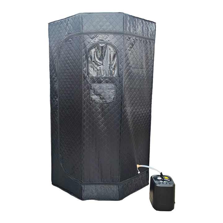 Gaia Double Octagon Polygon Sweat Sauna Box Home Use Full Body Steam ...