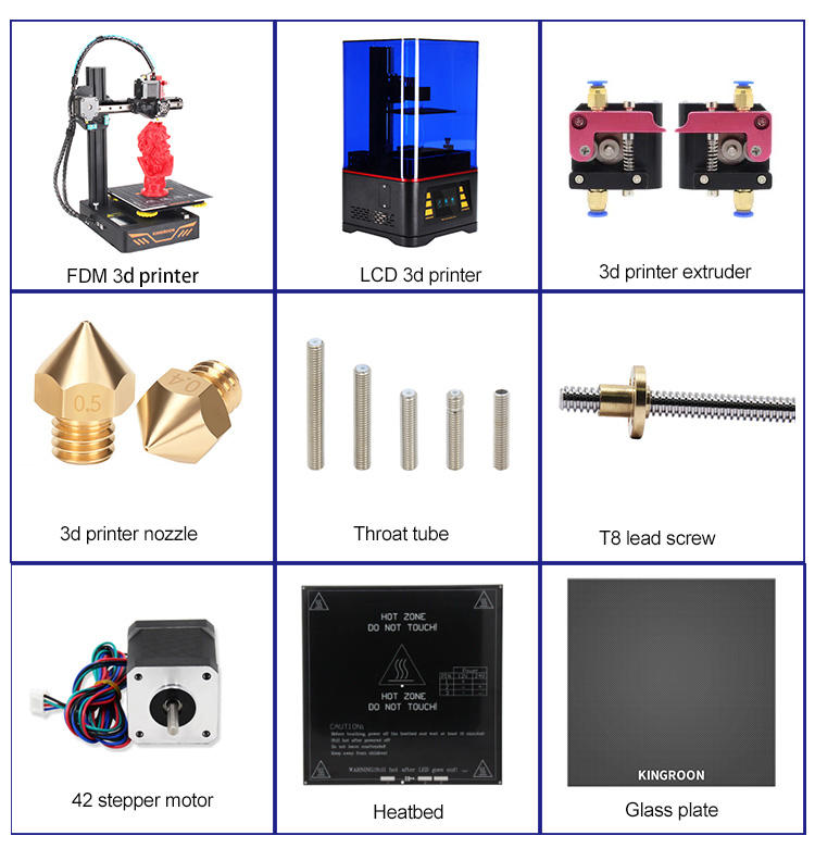 High Quality 3D Printer Parts - Kingroon Spare Accessories