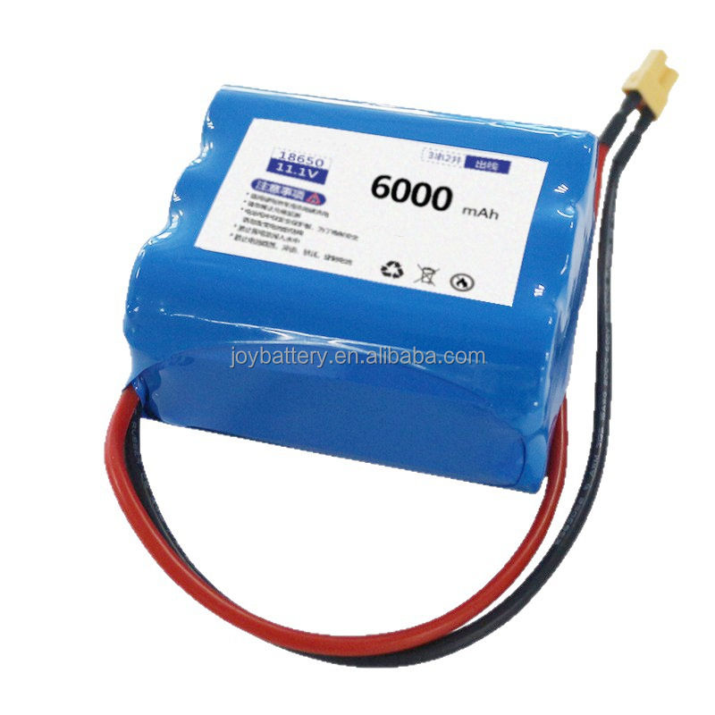 18650 3S4P 11.1V 10Ah 12V 10000mAh Rechargeable Lithium Ion Battery ...