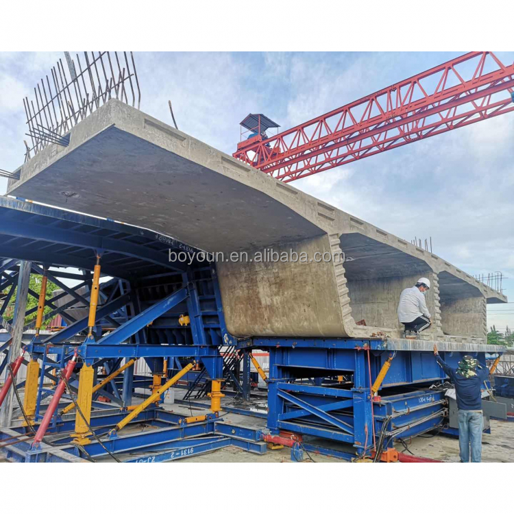 Q235 Material Modern Villa Segment Beam Construction Precast Segment ...
