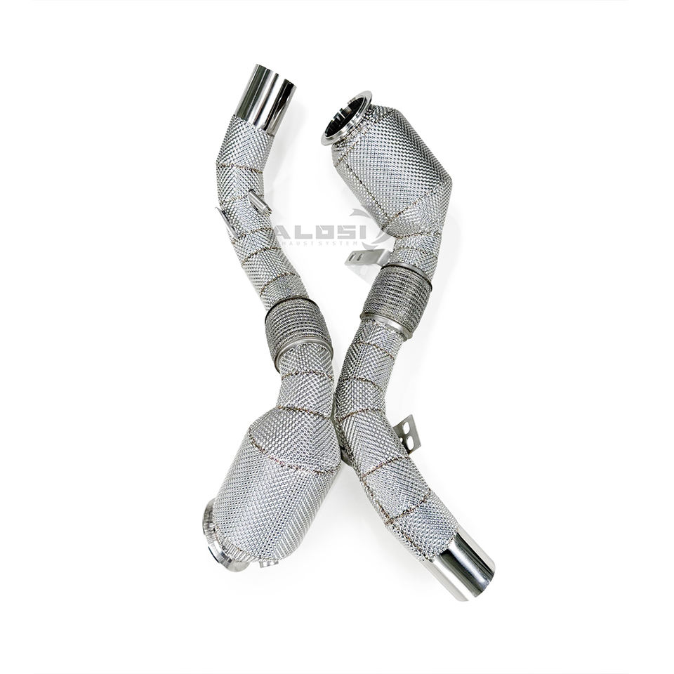 Stainless Steel Downpipe Exhaust Catalytic Converter for BMW X5 G05 ...