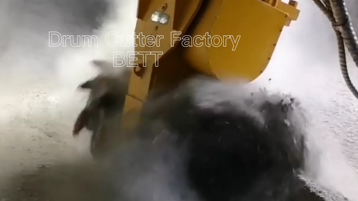 Excavators Demolition Wheel Rock Trencher Machine Cutter Head Drum ...