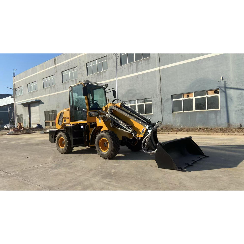 TL1500 Full Hydraulic Telescopic Boom Backhoe Loader Construction ...