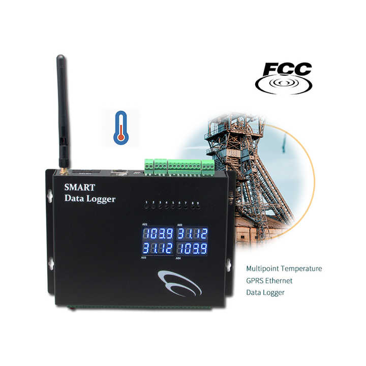 Modbus GPRS Ethernet Data Logger - 3 Phase Power Meter Analyzer