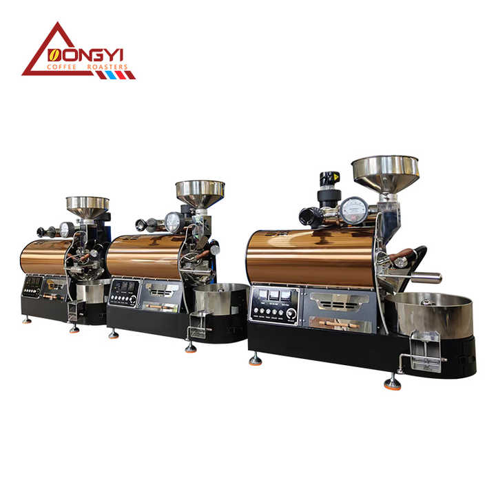 Compact Portable 1-2kg Gas & Electric Coffee Roasting Machine